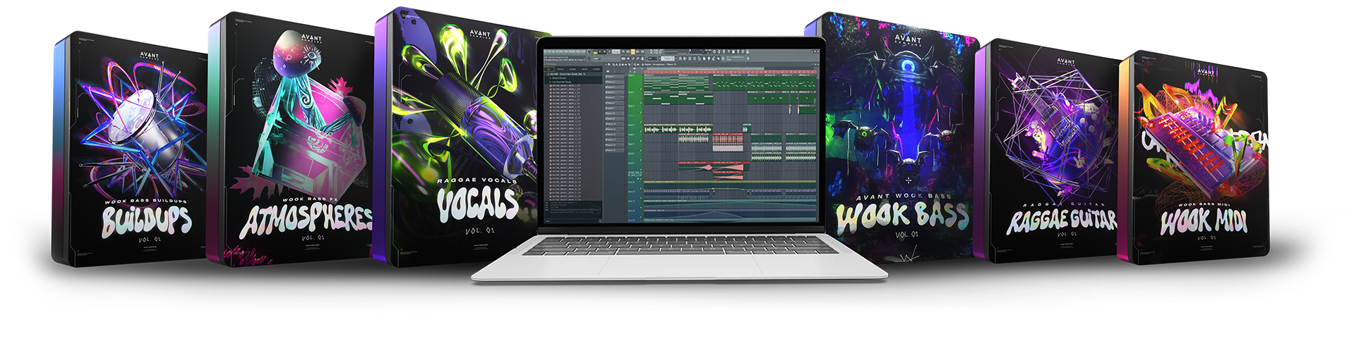 【dubstepandbass多风格采样包】avant Samples Wook Bass Production Suite Vol 1